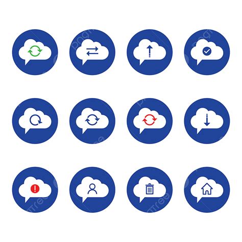 Cloud Computing Icon Set Outline Icon Includes Such As Data Synchronization Transfer Access