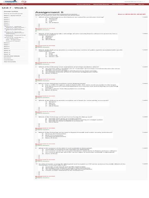 Week 12 Assignment 12 Pdf