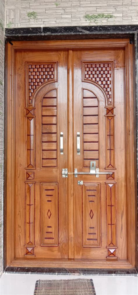 Double Door Design For House Front