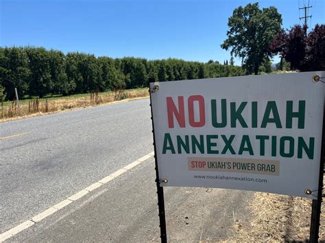 City Of Ukiah Delays Vote On Annexation Plans The Ukiah Daily Journal