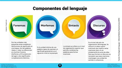 Elementos Del Lenguaje En Psicología Estudio Y Aplicaciones Colegio
