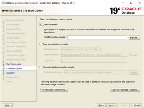 How To Create Database In Oracle Different Ways