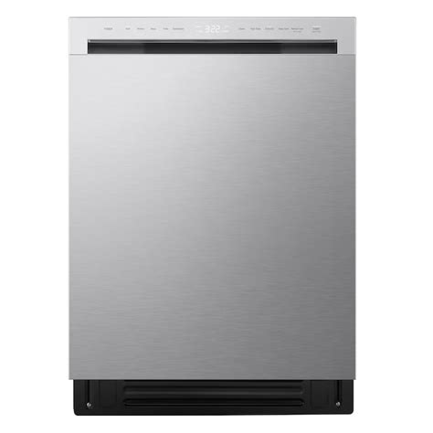 Lg 24 In Front Control Built In Dishwasher Printproof Stainless Steel