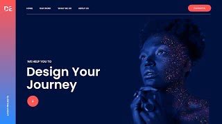 How To Make A Modern Website Using Html Css Javascript Website Header