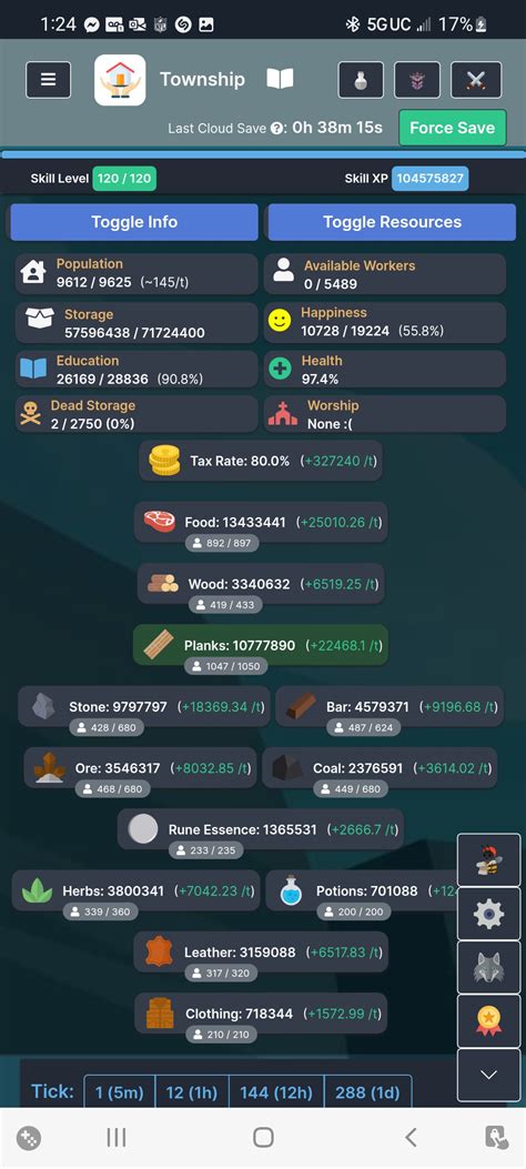 Bug Township Upgraded Buildings · Issue 3181 · Melvoridle