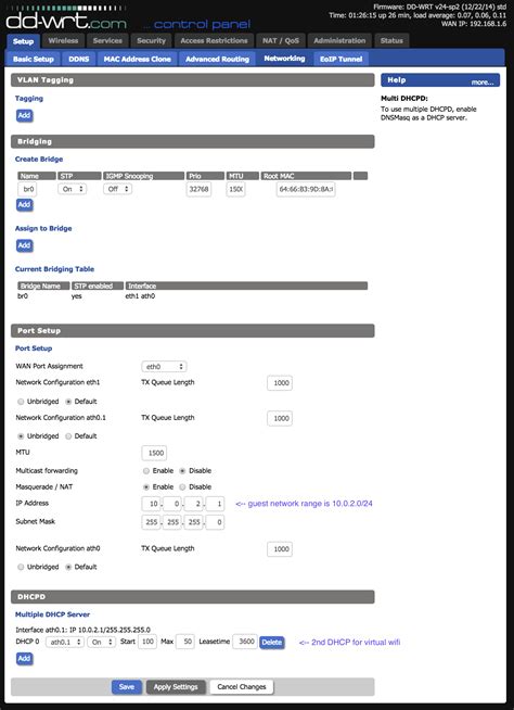 Guest Wifi Setup DD WRT Tutorial Sunapi S Blog