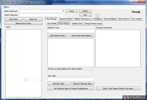 Apva Office 365 Gui Manager Download