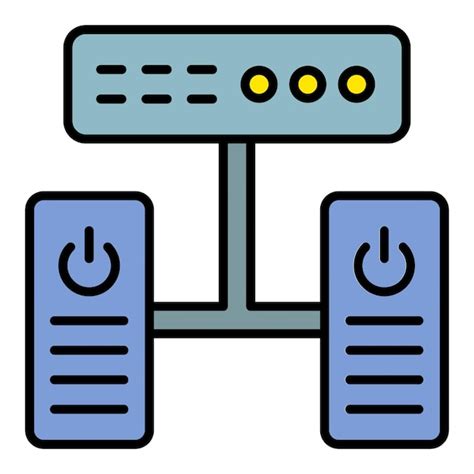Premium Vector Server Icon