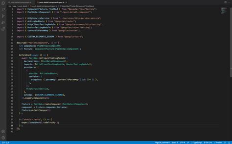 UNIT TEST ANGULAR TypeError Cannot Read Properties Of Null