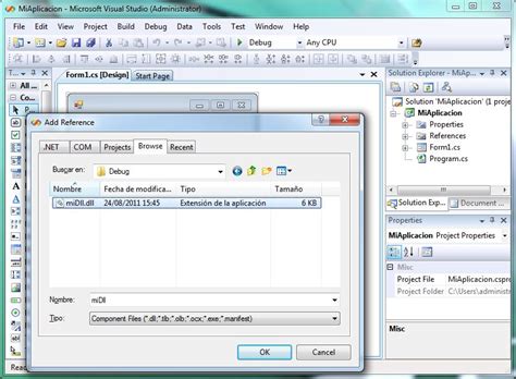 Net C Tutorial Cómo Crear Una Dll Y Como Utilizarla Código Klosions
