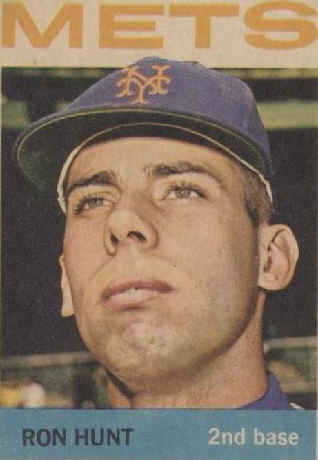 1964 Topps Ron Hunt 235 Venezuelan For Sale Online Ebay