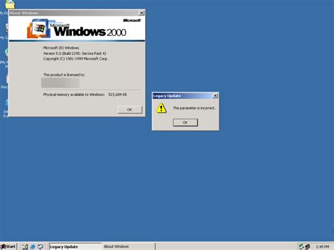 Xp Sp3 X86 The Parameter Is Incorrect · Issue 88 · Legacyupdate