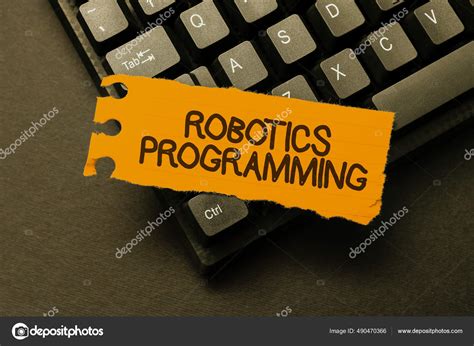 Writing Displaying Text Robotics Programming Business Overview Software That Used To Perform
