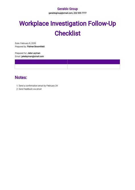 26 FREE Work Checklist Templates Edit Download Template Net