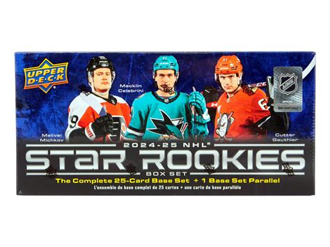 202425 Upper Deck Nhl Star Rookies Box Set Da Card World