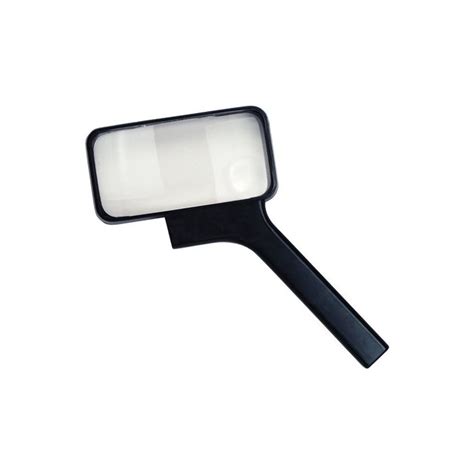 3x Handheld Rectangle Magnifier Rectangular 2x4 Lens With 3x With 5x