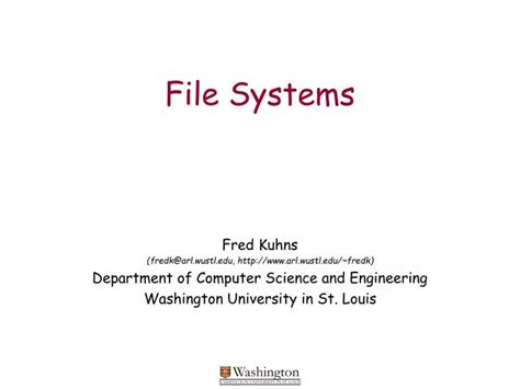 PPT File Systems PowerPoint Presentation Free Download ID 727361