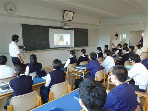 東海大学付属札幌高等学校 【第1回授業研究会を実施しました。】