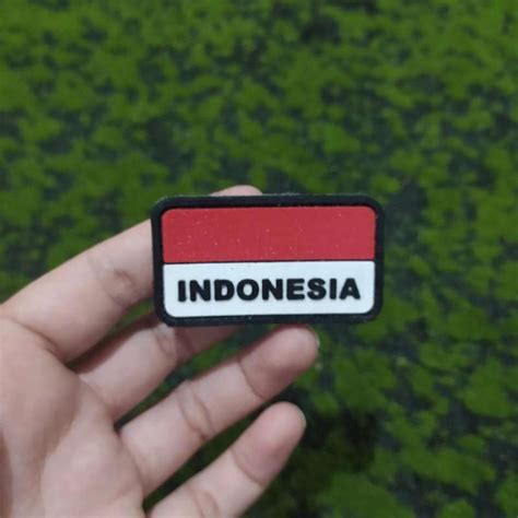 Jual Patch Rubber Bendera Patch Indonesia Kecil Di Seller Jovana Combat Simpang Selayang Kota