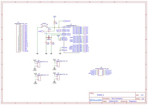 Protoboard Arduino Shield EasyEDA Open Source Hardware Lab