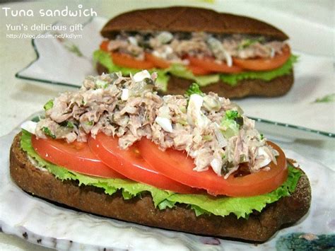 참치 샌드위치 간단하게 만드는 법