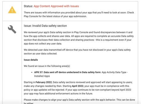 Before Filling Your Data Safety Form Make Sure To Update All Your