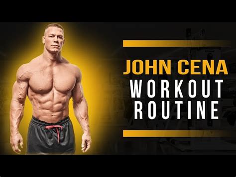 John Cena Bodybuilding Workout