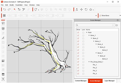 creating g3 free bone characters with bitmap editor