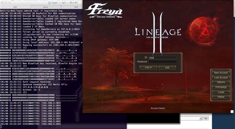 Problem With Login Server Access Failed L2j Server