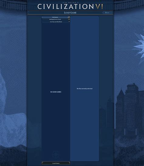 Most Recent Update Deleted All Saves Settings And Subscriptions R Civ6