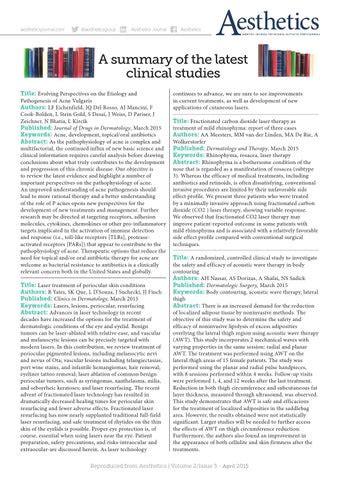 Aesthetics April By Aesthetics CCR Issuu