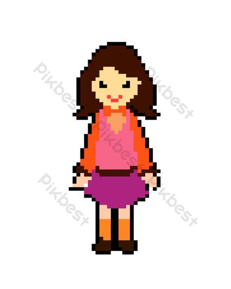 Pixel Grid Beauty PNG Images AI Free Download Pikbest