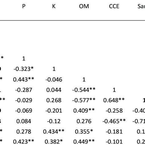 Correlation Between The Input Variables Of The Neural Network And The