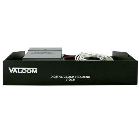 Valcom V Dch Digital Clock Head End Driver 2 Wire