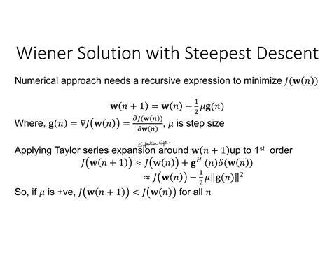 Lecture Notes On Adaptive Signal Processing Pdf Physics Science