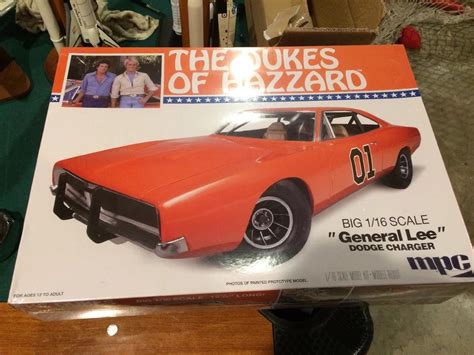 Big 116 Scale The Dukes Of Hazzard General Lee Model Kit Dodge Charger