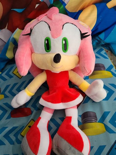 I Finally Got An Amy Plush Yay Plush Sonic The Hedgehog Hedgehog