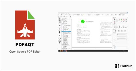 install pdf4qt on linux flathub