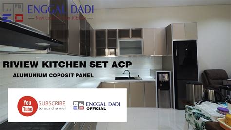 Kitchen Set Acp Alumunium Composit Panel Youtube