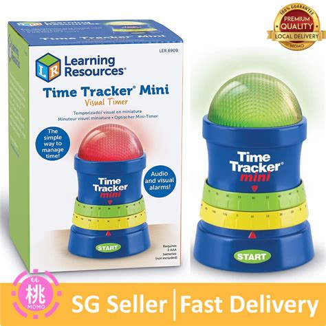Learning Resources Time Tracker Mini Visual Timer Classroom Timer Hand Washing Timer Auditory