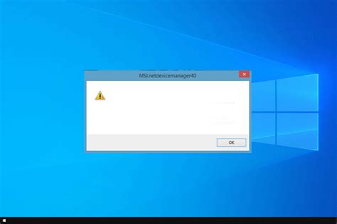 Fix MSI Netdevicemanager Fatal Error
