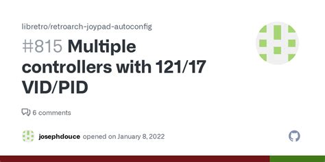 Multiple Controllers With 12117 Vidpid · Issue 815 · Libretroretroarch Joypad Autoconfig