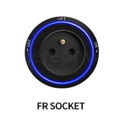 China Rail Track Socket Uk Eu Us Standard Round Romovable Adapter