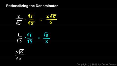 Rationalizing Denominator Worksheet Radicals Rationalize The