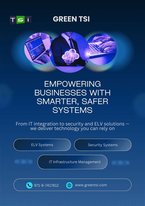 At Green Tsi We Specialize In Delivering Integrated It Security And