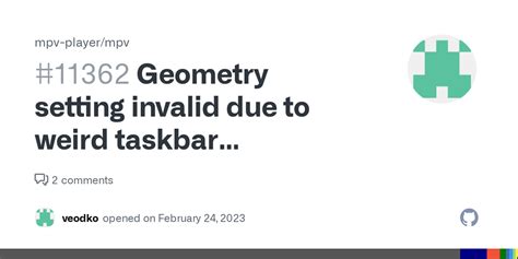geometry setting invalid due to weird taskbar compensation on windows