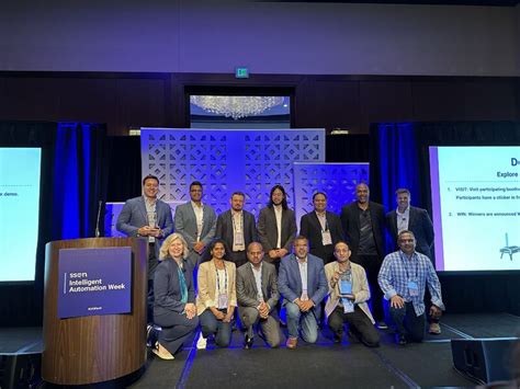 Sson On Linkedin Iaweek Automation Intelligentautomation Ssonawards