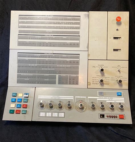 Vintage Ibm System 360 Model 30 Mainframe Computer Console Control