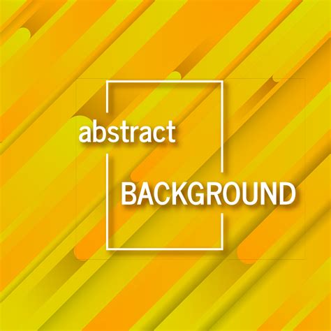 Trendy Geometric Yellow Background With Abstract Lines Card Design Futuristic Dynamic Pattern