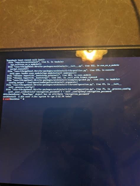 Archinstall Script Fails Rlinuxquestions